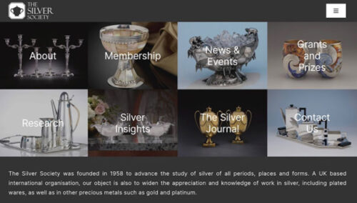 New website launched - The Silver Society